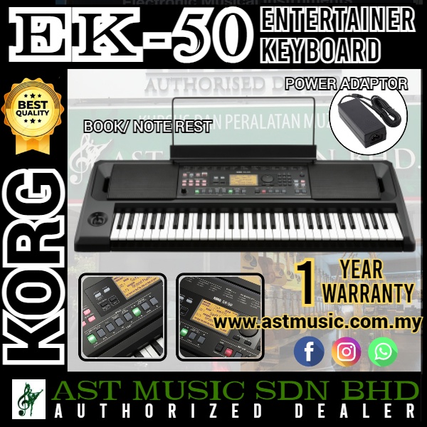 Korg EK50 Entertainment Keyboard (EK-50 / EK 50) | Shopee Malaysia