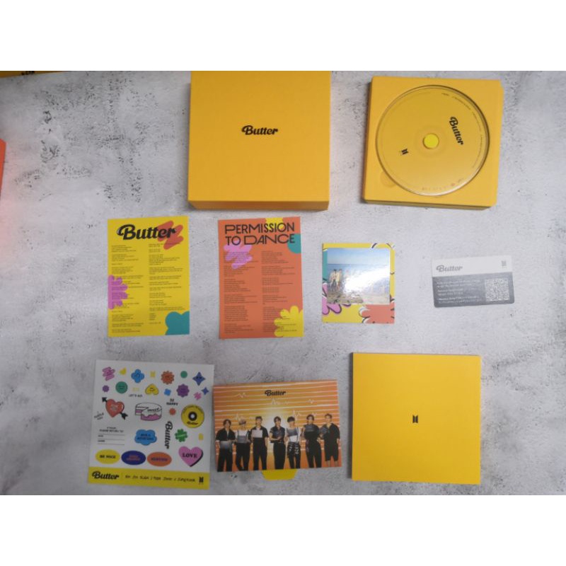 Random Inclusion PC/Message Card |Unsealed| (READY STOCK) BTS - Butter ...