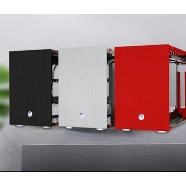 k55 s itx Full aluminium sfx a4 mini itx casing with pcie extender ...