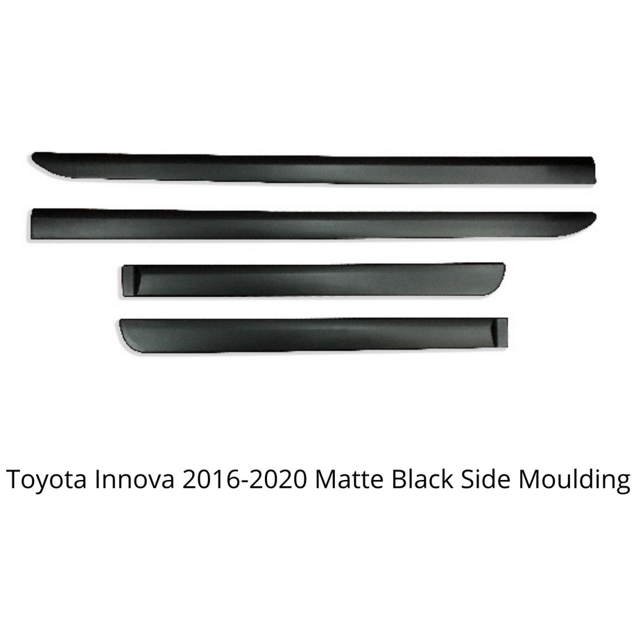 Toyota Innova 2016 2017 2018 2019 2020 2021 2022 Matte Black Side ...