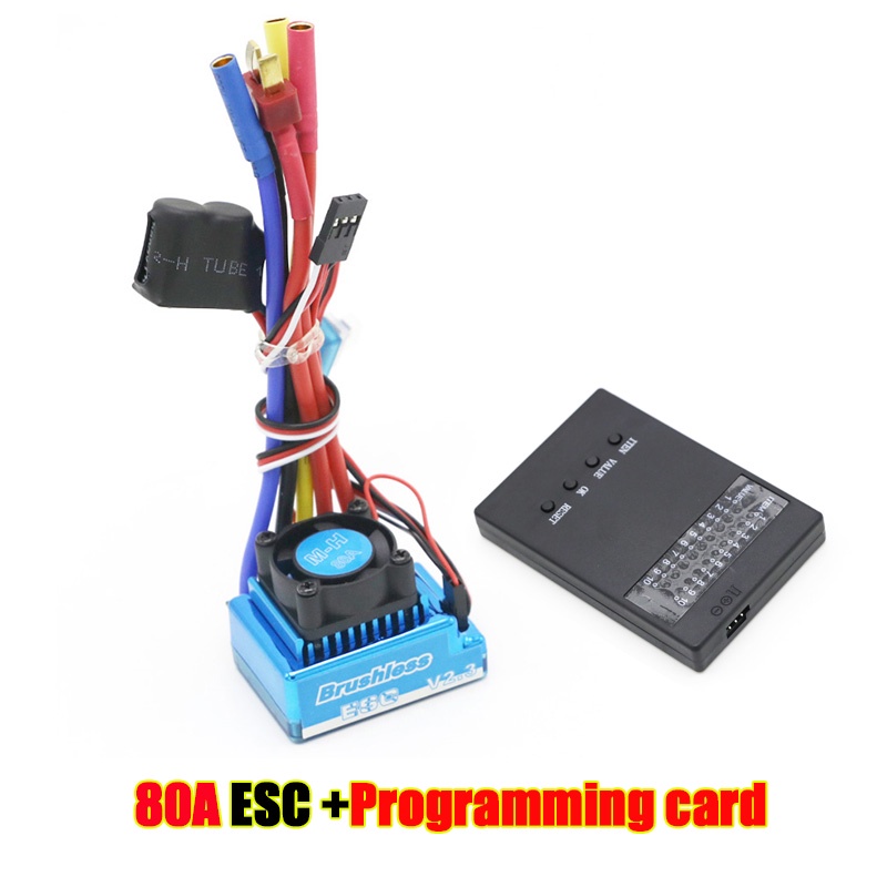 Waterproof 45A 60A 80A 120A Brushless ESC Electric Speed Controller ...