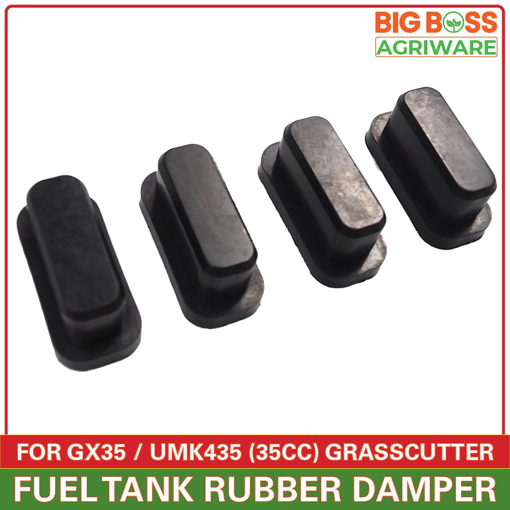 BBA Fuel Tank Rubber Damper Set (4 pcs) for GX35, UMK35 4-Stroke Grass ...