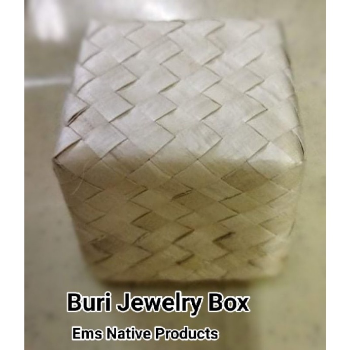 Buri Jewelry Box 2x2 inches (Perfect for your Jewelry) | Shopee Malaysia