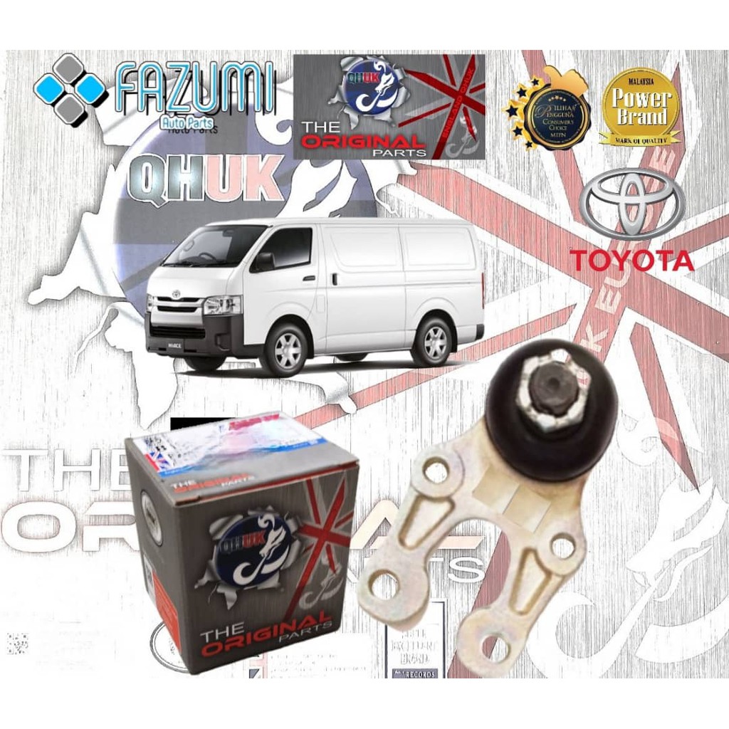Toyota Hiace KDH200 QHUK Lower Arm Ball Joint | Shopee Malaysia
