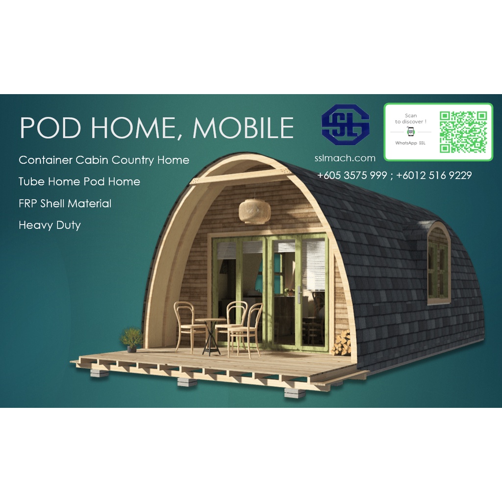 [CUSTOM Design] POD Home Fiber Container Resort Home Site Office Dia ...