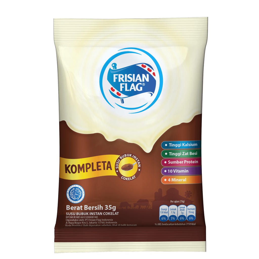 Frisian Flag Complete Sachet 10x35g | Shopee Malaysia