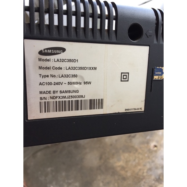 Samsung LA32C350D1 power board | Shopee Malaysia