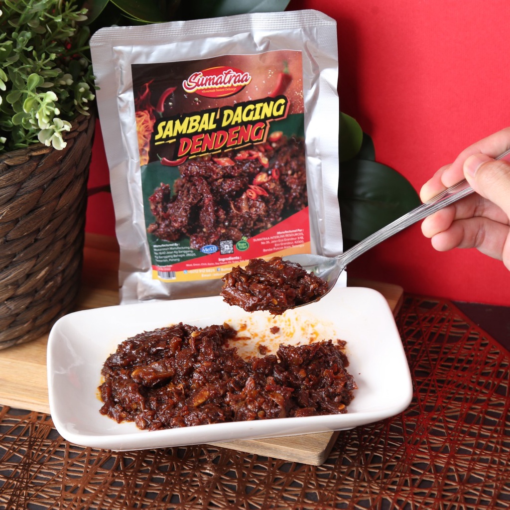 COMBO 3 SAMBAL DAGING DENDENG SUMATRAA - DAGING BESAR PUAS HATI MAKAN ...