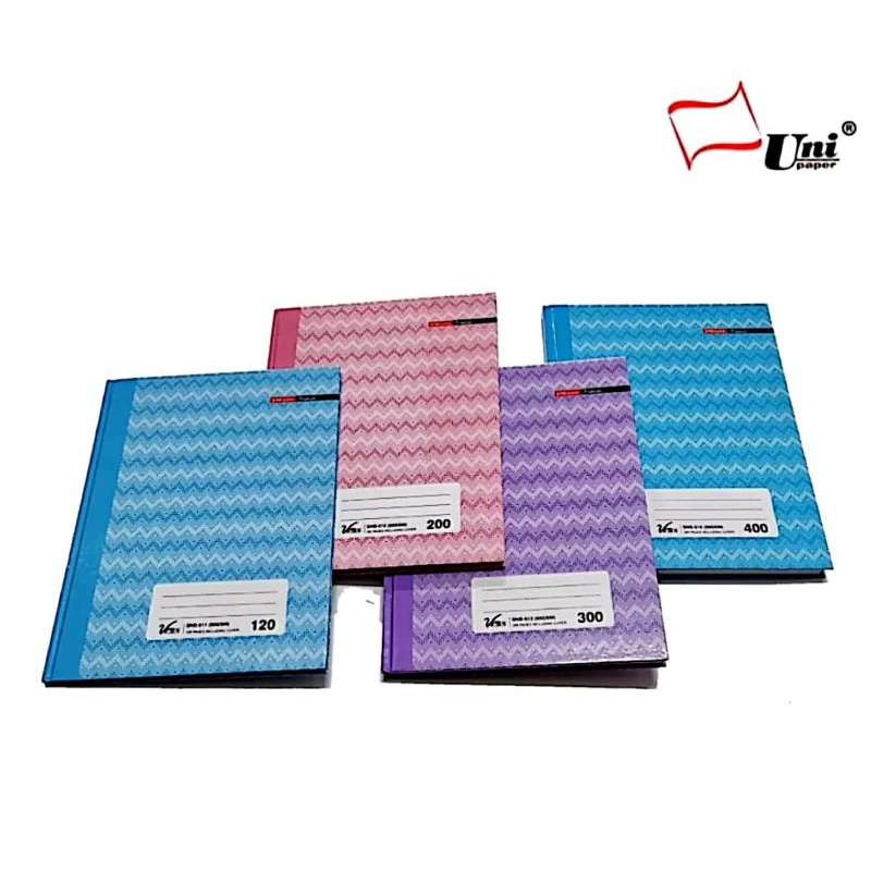 Uni Paper F4 Hard Cover Foolscap Book/ Buku Log Panjang Kulit Tebal ...