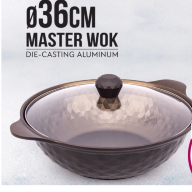 CHEFOLOGY 36CM MASTER WOK | Shopee Malaysia