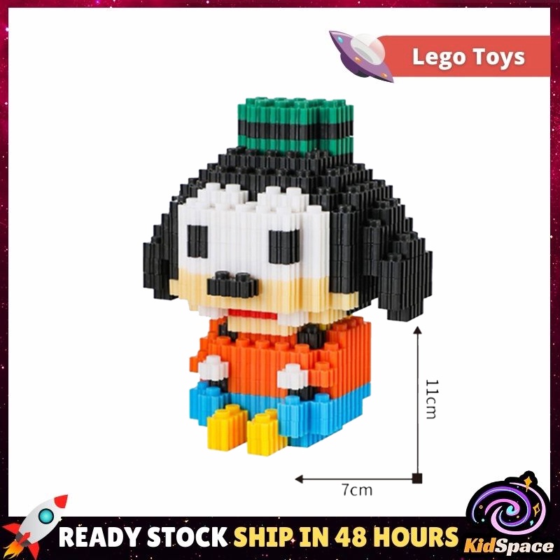 KidSpace DIY Disney Cartoon Mini Lego Block Nano Magic Block Toy Character Model Building Blocks ...