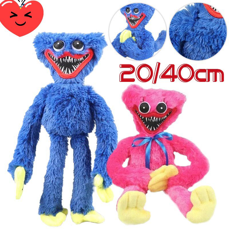 Huggy Wuggy doll plush toys poppy playtime | Shopee Malaysia