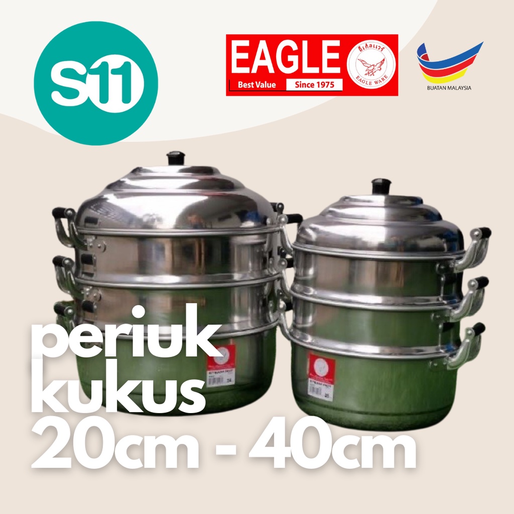 Eagleware Pengukus Bertingkat Steam Pot/ Periuk Kukus Helang bertingkat ...