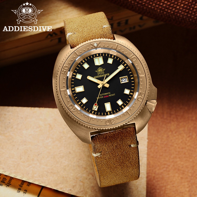 Addiesdive new ad2104 watch men's fully automatic mechanical Seiko nh35 ...
