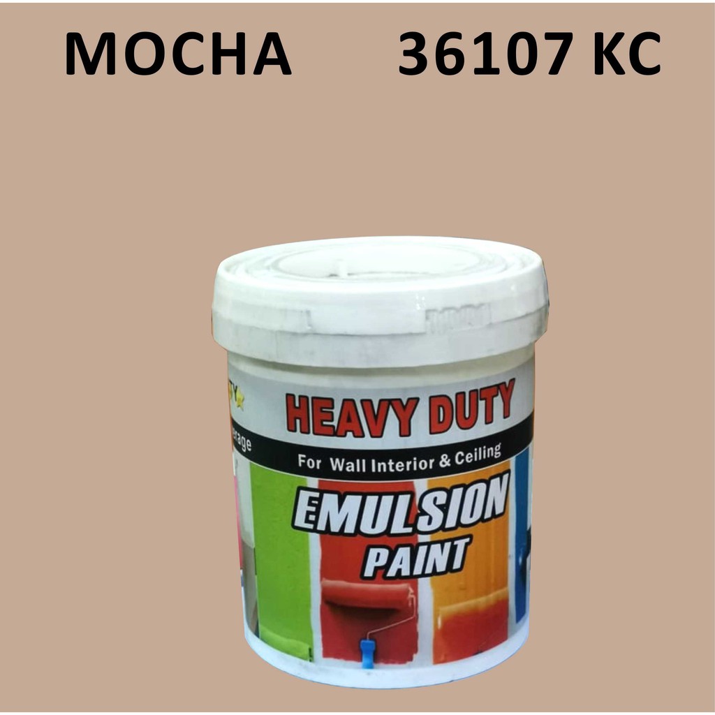 MOCHA 36107 KC ( 1L ) HEAVY DUTY EMULSION PAINT FOR WALL INTERIOR ...
