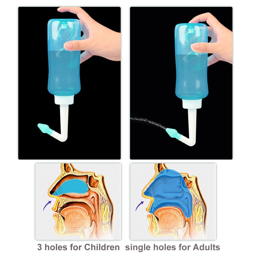 Nasal Rinse Sinus Care Nasal Sinus Rinse Bottle Nasal Wash System ...