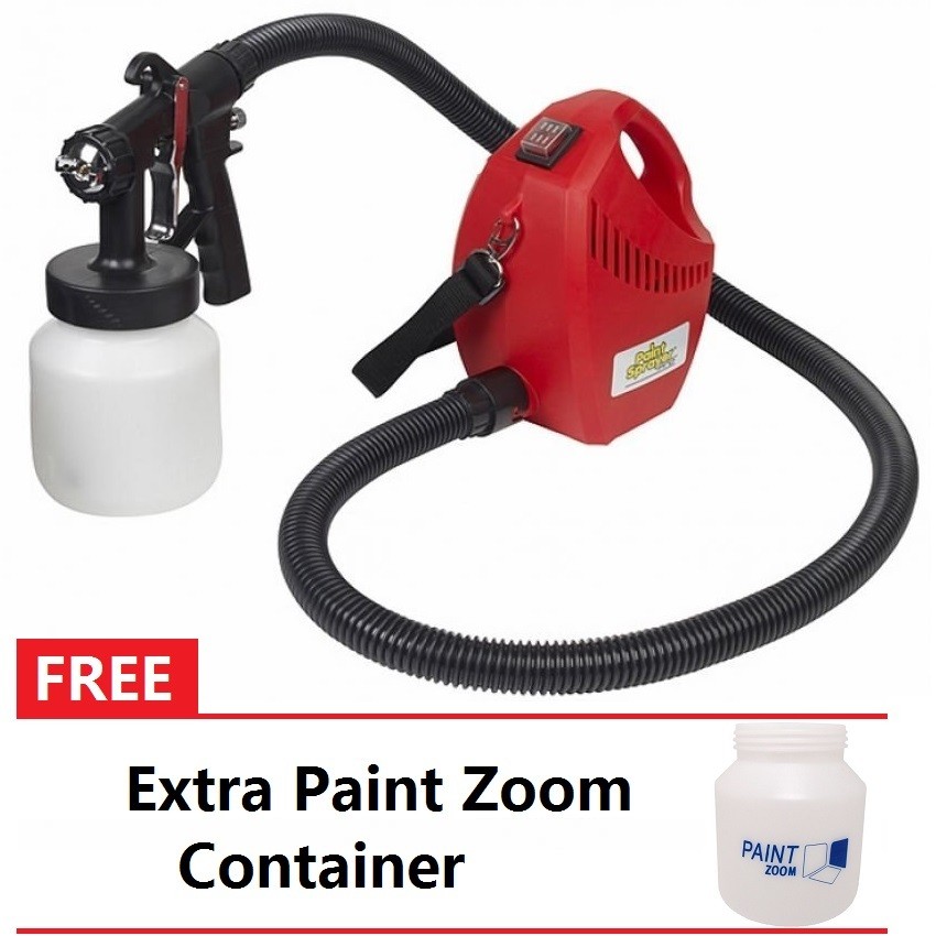 Paint Sprayer Pro Spray Gun FREE Extra Paint Zoom Container | Shopee ...