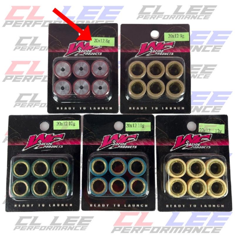ESR MOTOR WF RACING PULLEY , ROLLER & SPRING FOR NVX & NMAX HOUSING ...