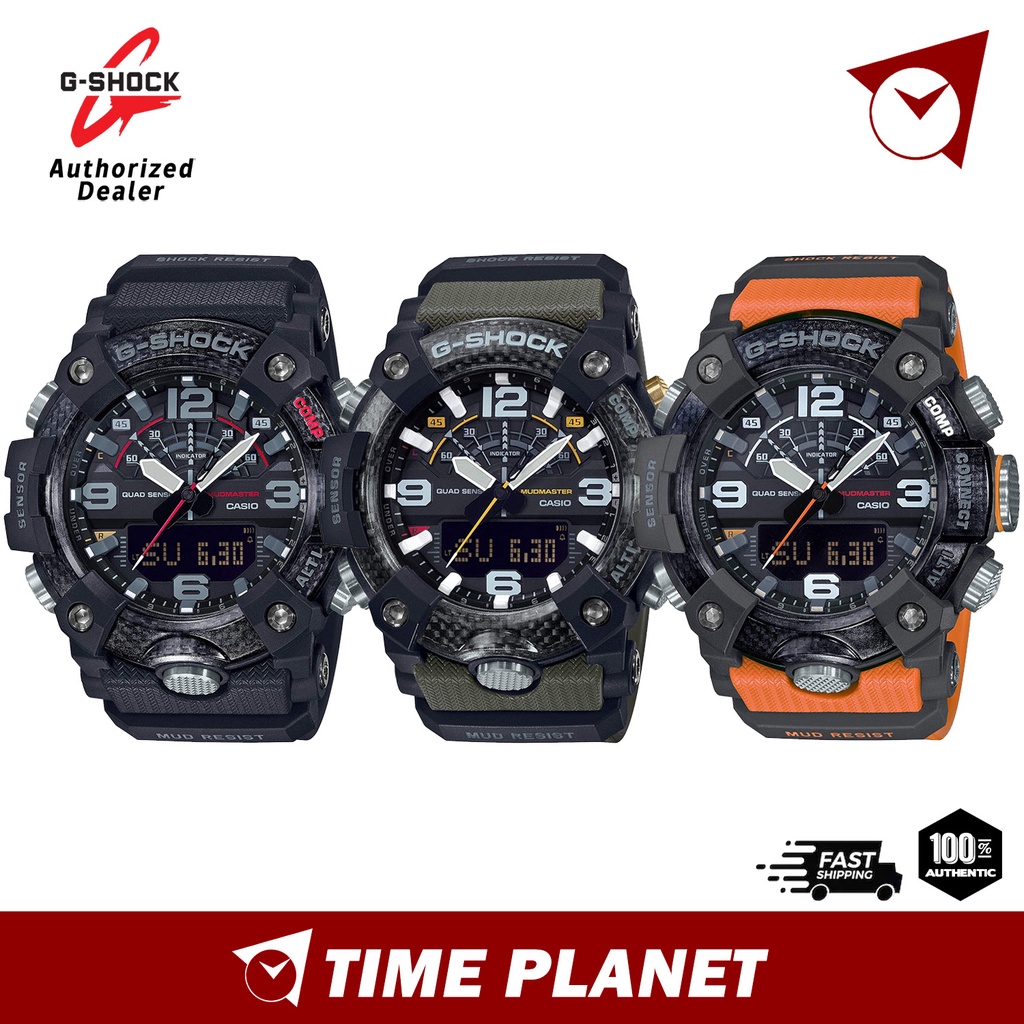 [Official Warranty] Casio G-Shock Mudmaster GG-B100 Series Men Watch GG-B100-1A / GG-B100-1A3 ...