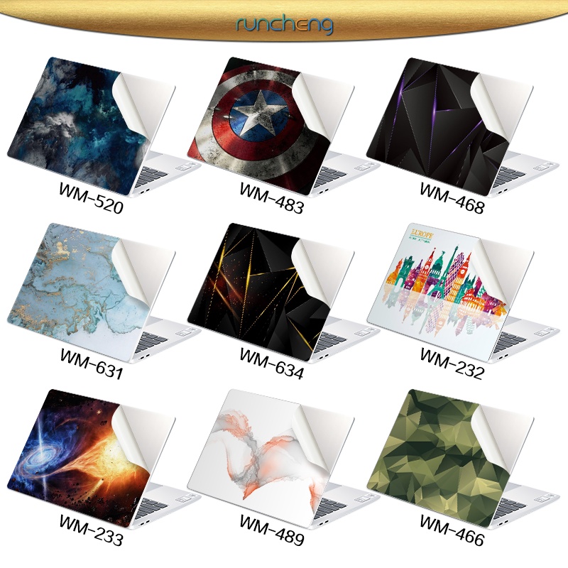 1 Pack Notebook Sticker Notebook Skin 10"11"12"13.3"14"15.6"17.3 ...