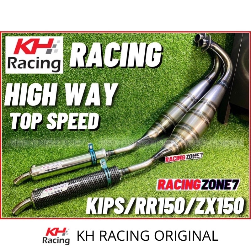 100% Original KH Racing Kawasaki RR150 Kips/ Double R Racing Exhaust ...
