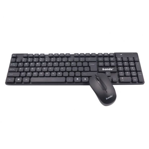 BANDA 2.4GHz wireless mouse and keyboard combo (W500) | Shopee Malaysia