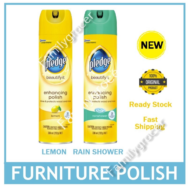 Pledge - Lemon / Rain Shower 330ml | Shopee Malaysia