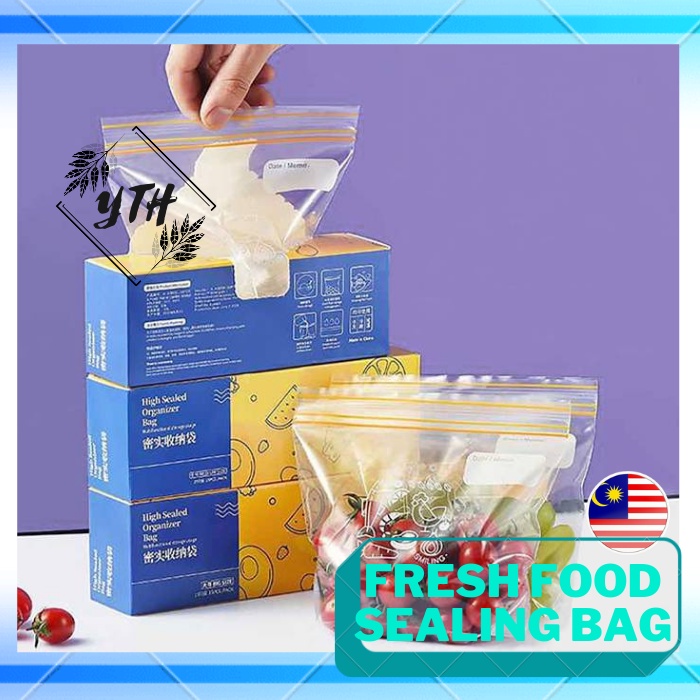 YTH Moisture And Dust-Proof Translucent Fresh Food Self-Sealing Bag/Beg ...