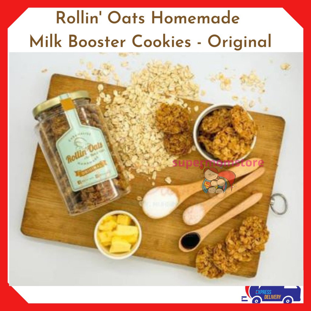 Rollin' Oats Homemade Milk Booster Cookies - Original (Lactation ...