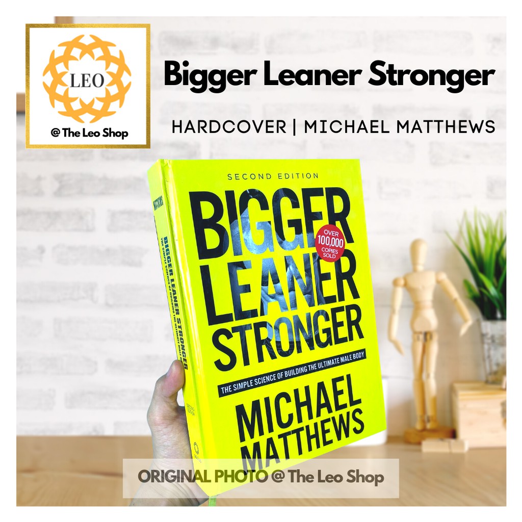 (Hardcover)Bigger Leaner Stronger - Bodybuilding Fitness Gym Book ...