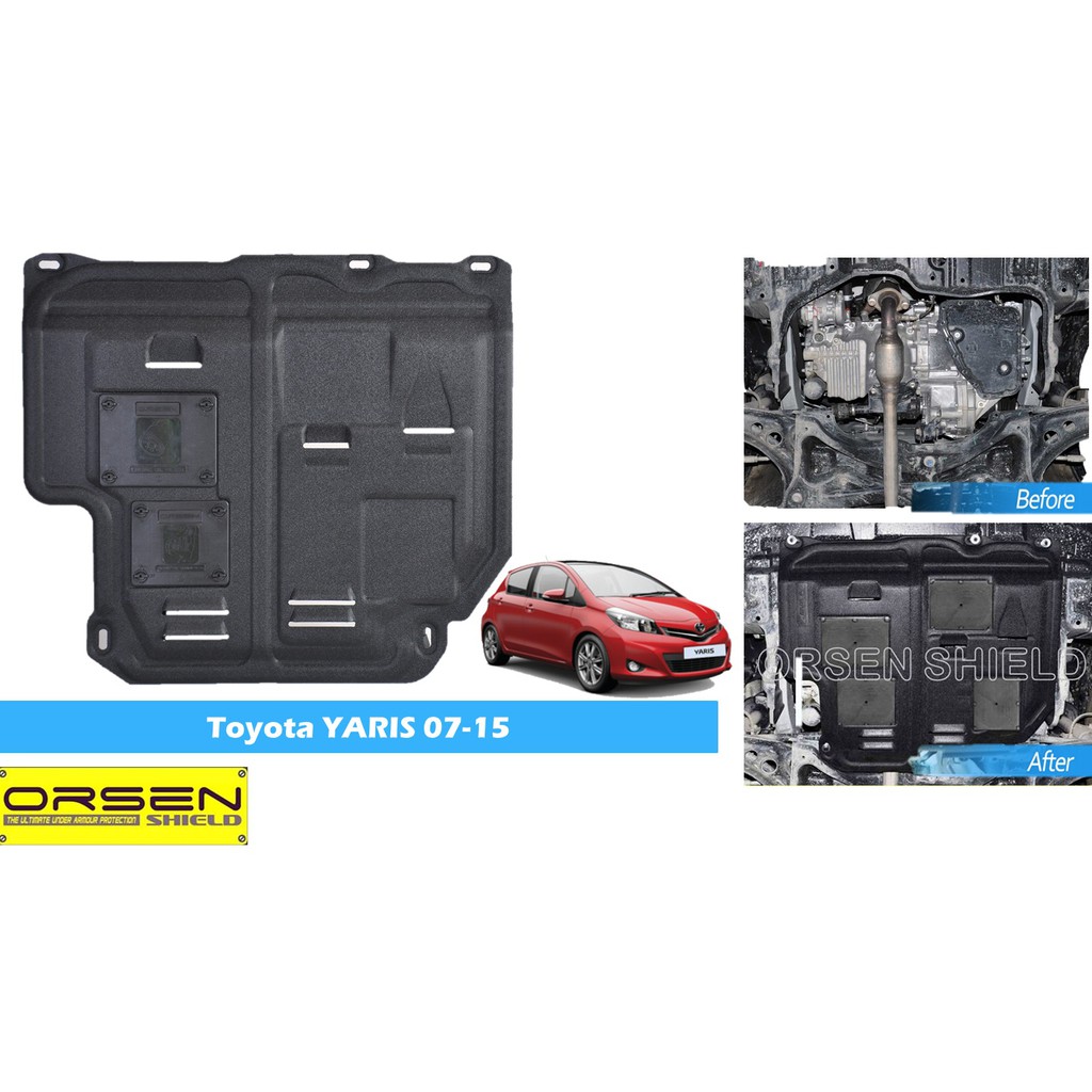 Toyota Yaris Orsen Shield Car undercarriage protection | Shopee Malaysia