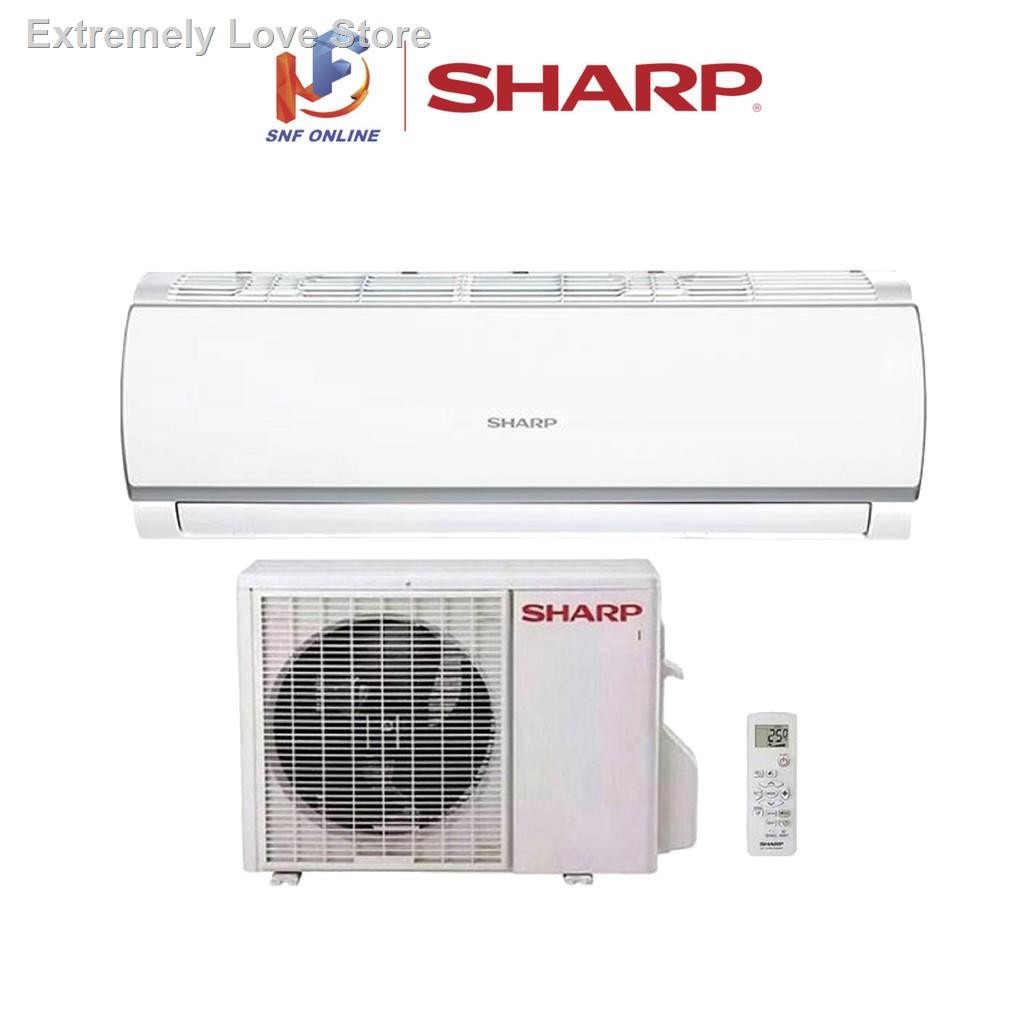 Sharp Air Conditioner R32 (1.0 HP) AHA9UCD AHA9WCD | Shopee Malaysia