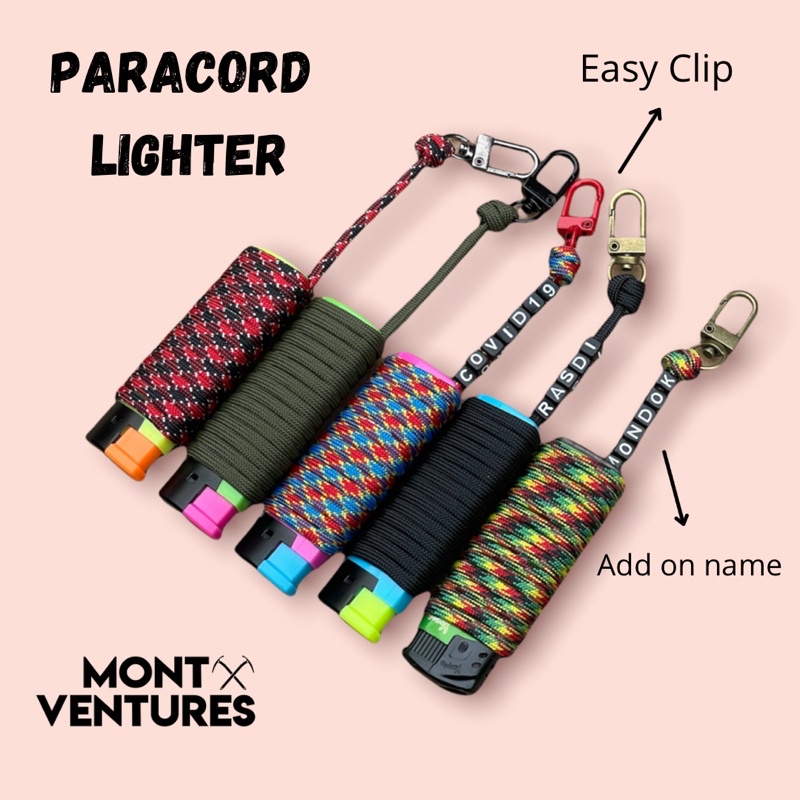 Paracord Lighter / Pemetik api / Cricket | Shopee Malaysia