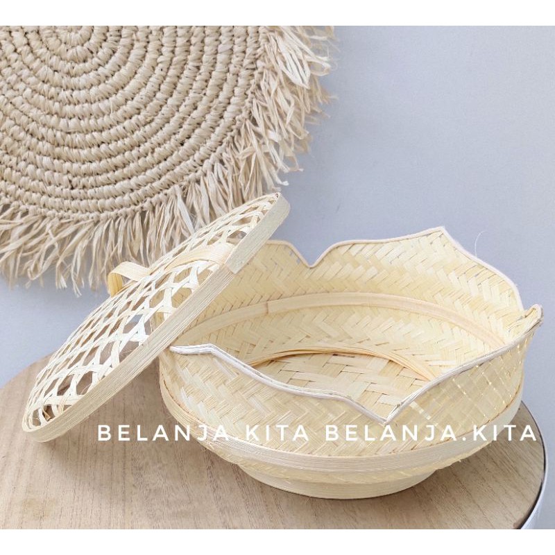 Besek box gift/ lotus basket truntum lid b/ fruit basket basket gift ...