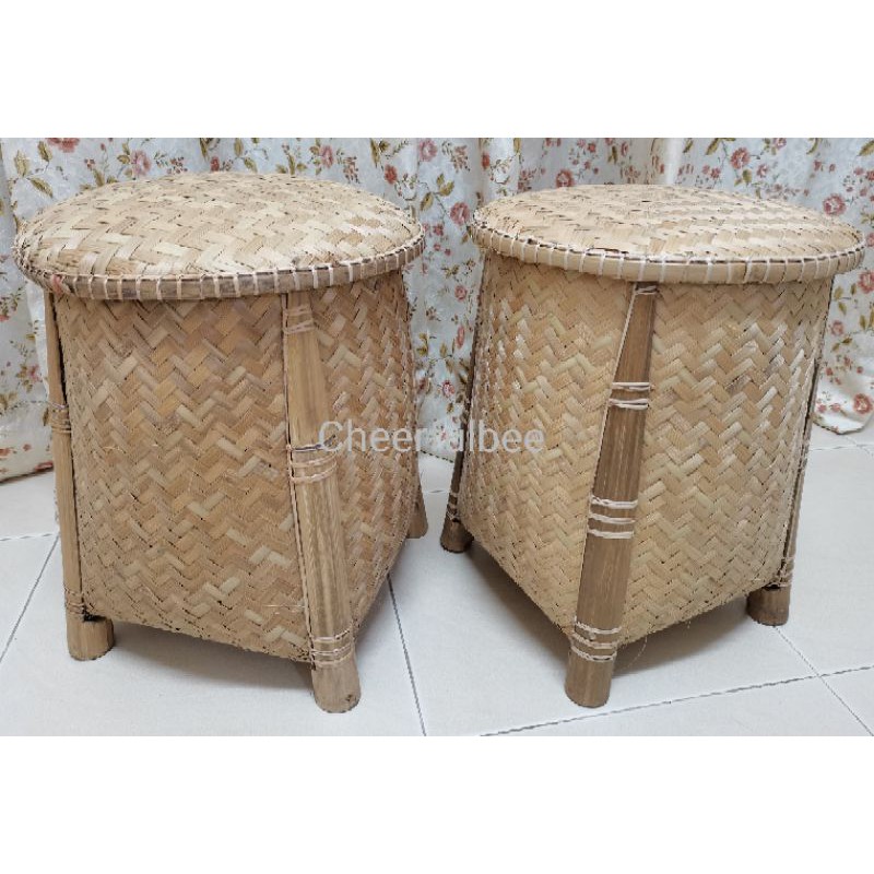 [Cheerfulbee] Malaysia Local Product Handmade Traditional Bamboo Basket ...