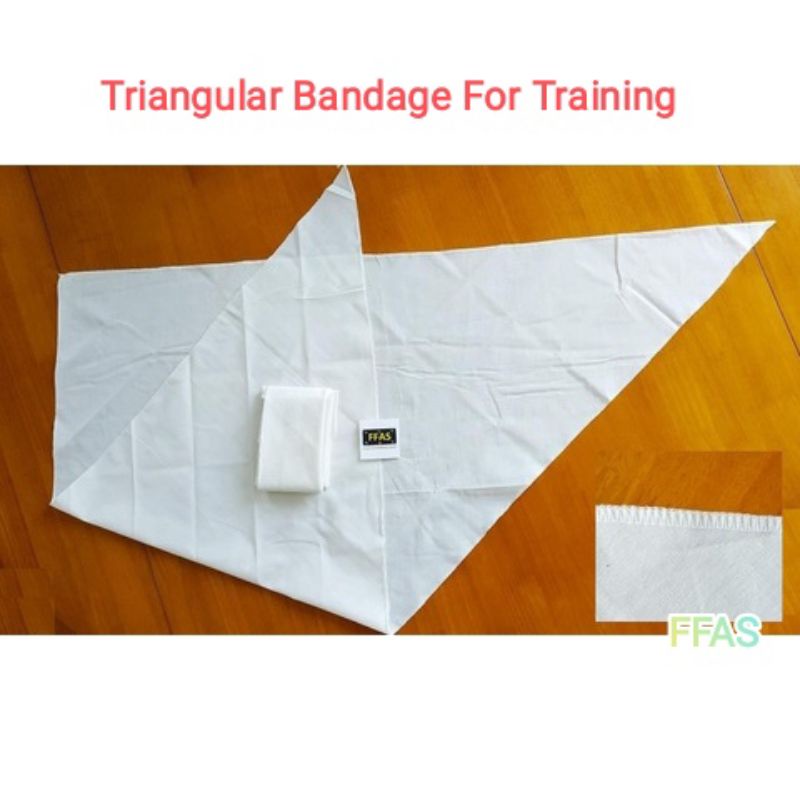 Triangular Bandage For training kain anduh segitiga latihan pertolongan ...