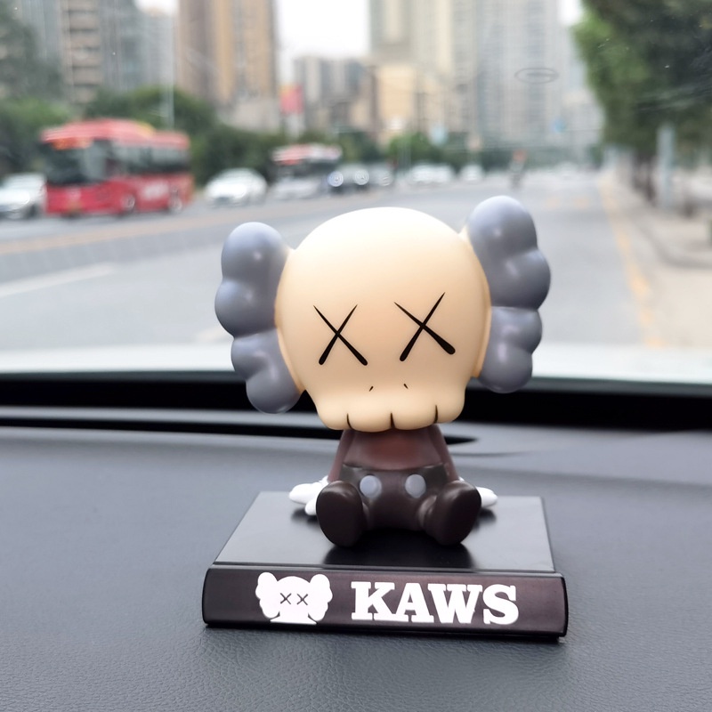 Sesame Street XX Eye Trendy Doll KAWS Car Ornaments ins Interior ...