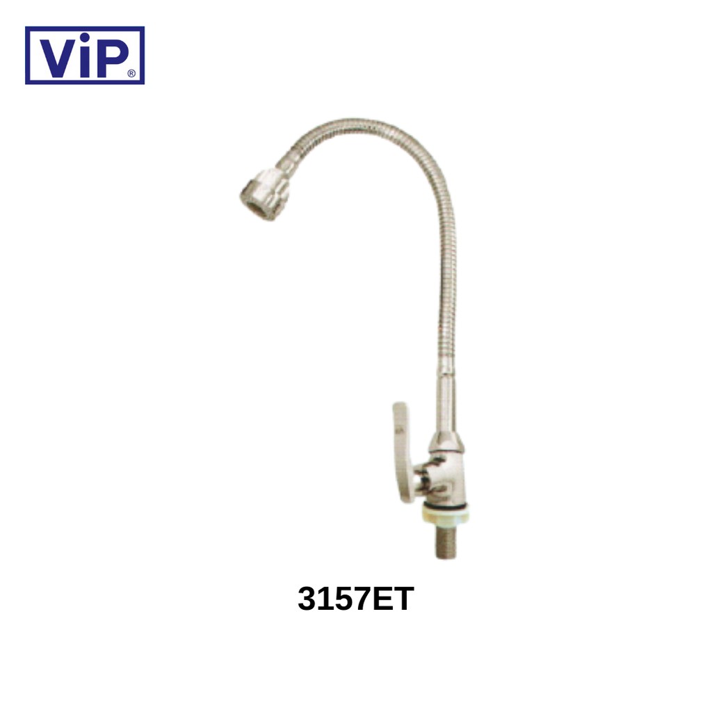 VIP Kitchen Sink Faucet Stainless Steel SUS 304 Flexible Rotating Hose ...