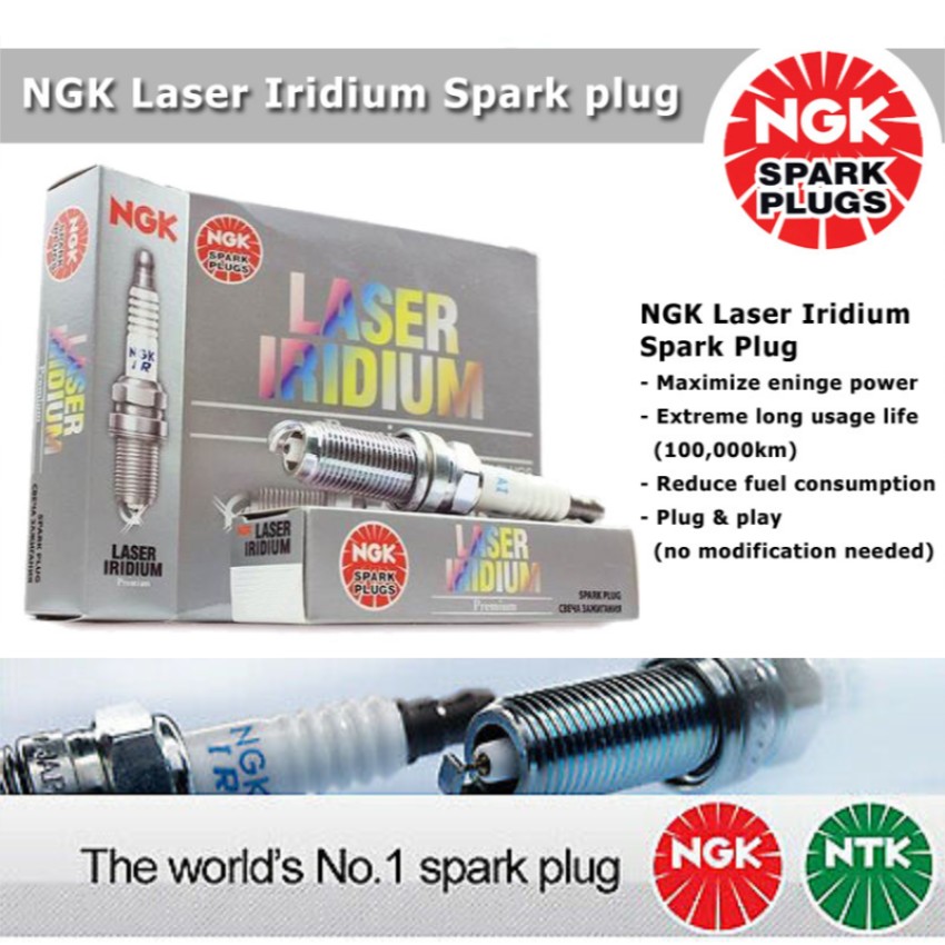 NGK Laser Iridium Spark Plug - Proton Preve 1.6 CFE (Turbo) | Shopee ...