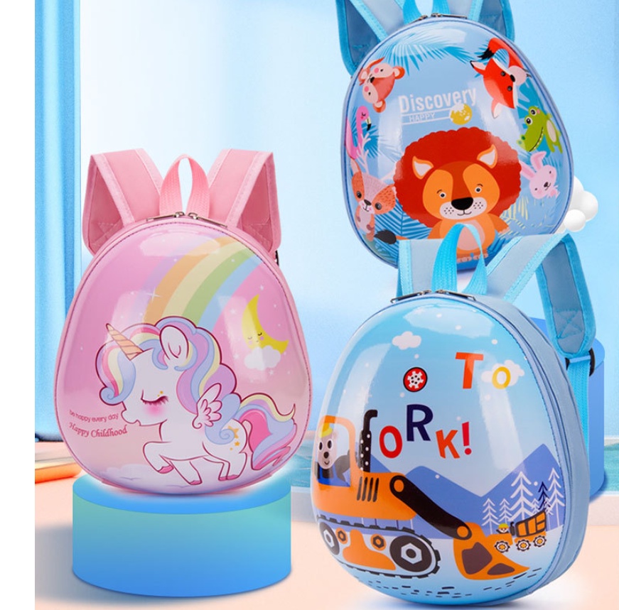 Children backpack 3D Cartoon kindergarten School Hard Shell Backpack ...
