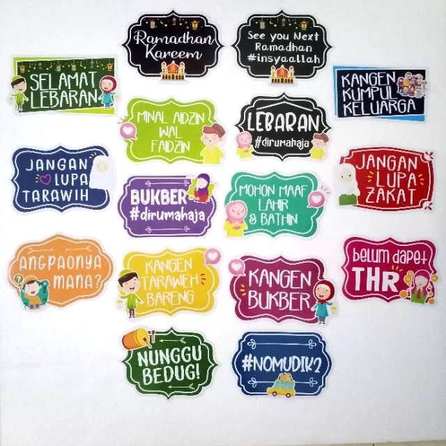 Ramadhan EID BUKBER at home PHOTOBOOTH PHOTO ACCESSORIES RAMADAN EID ...