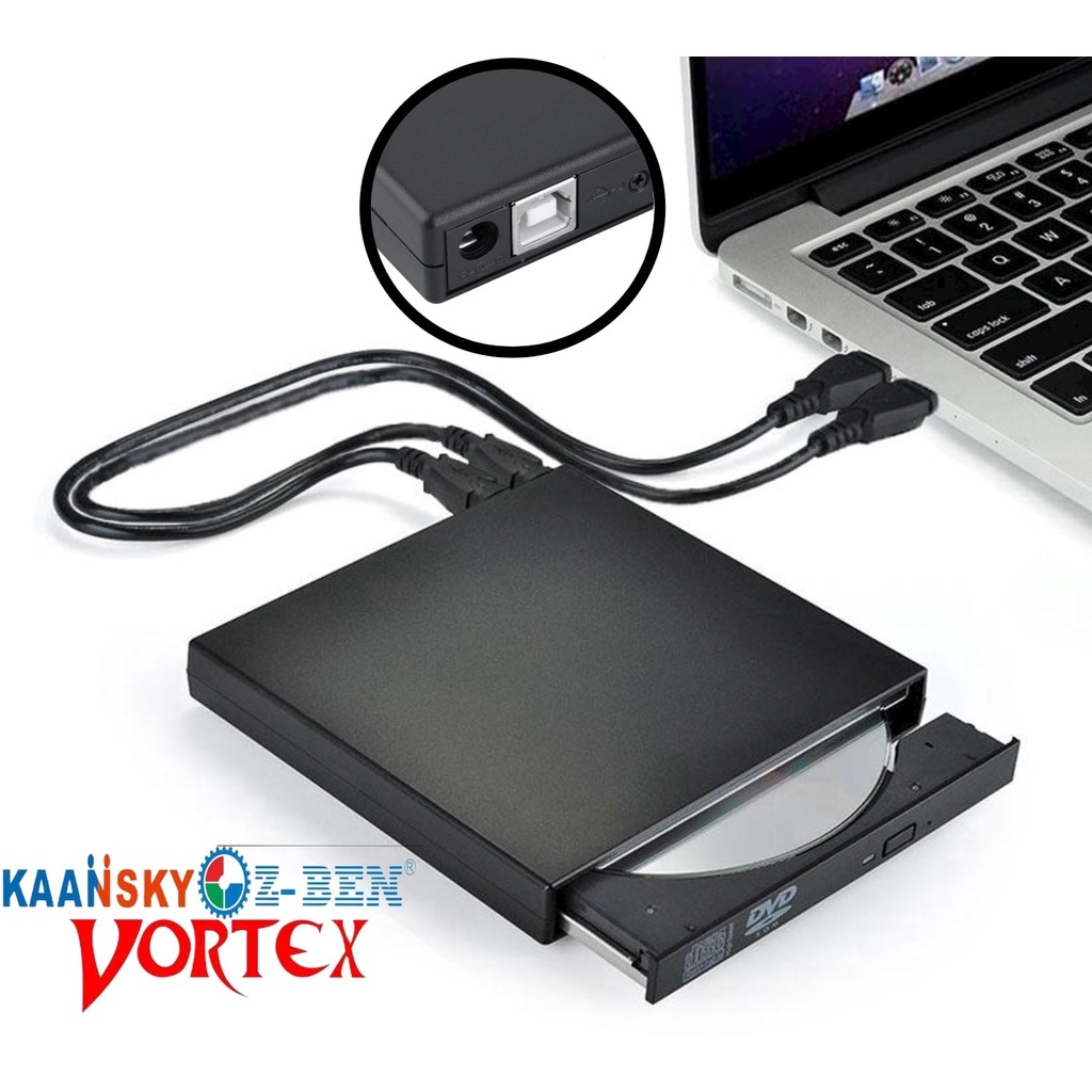 External DVD Writer/Reader USB OPTICAL DISK DRIVE portable DVD ROM ...