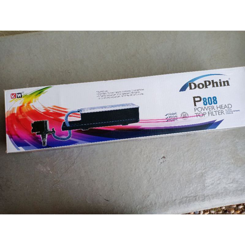Dophin P808 power head aquarium top filter (clear stock) | Shopee Malaysia