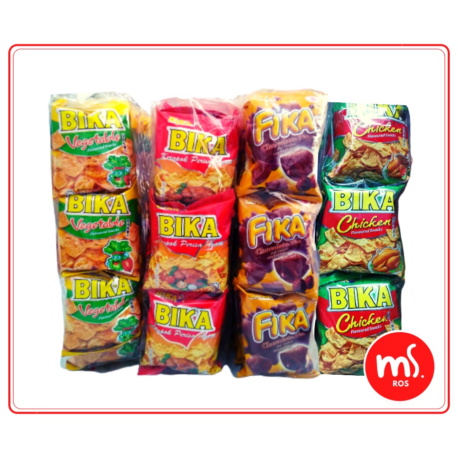 BIKA AYAM / SAYUR / COKLAT (12G X 30 PCS) | Shopee Malaysia