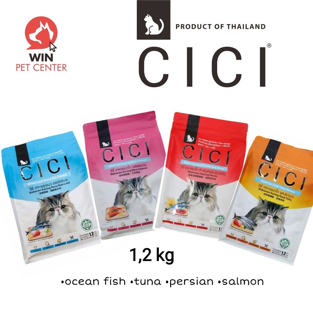 Cici Dry Food Cat Food 1.2 kg All Variants | Shopee Malaysia