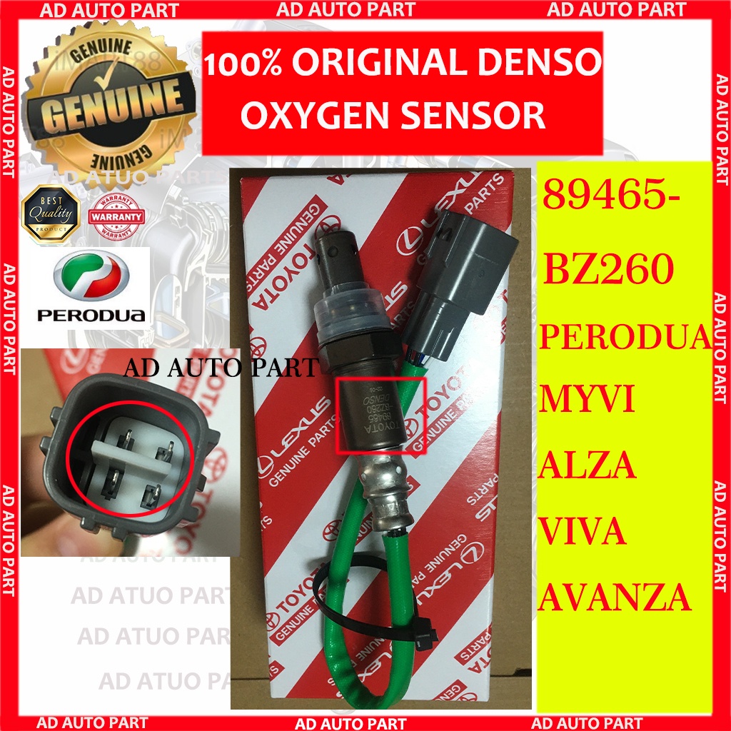 PERODUA OXYGEN SENSOR 89465-BZ260 MYVI 1.0 1.3 2004-16/MYVI LAGI BEST ...