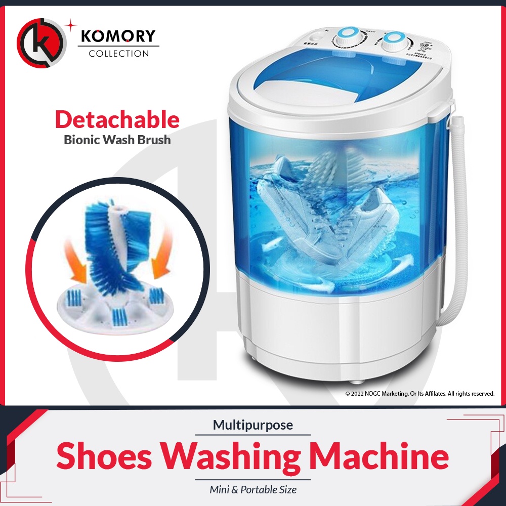 𝓚𝓞𝓜𝓞𝓡𝓨 Portable Shoes Washing Machine Shoes Cleaning Machine With ...