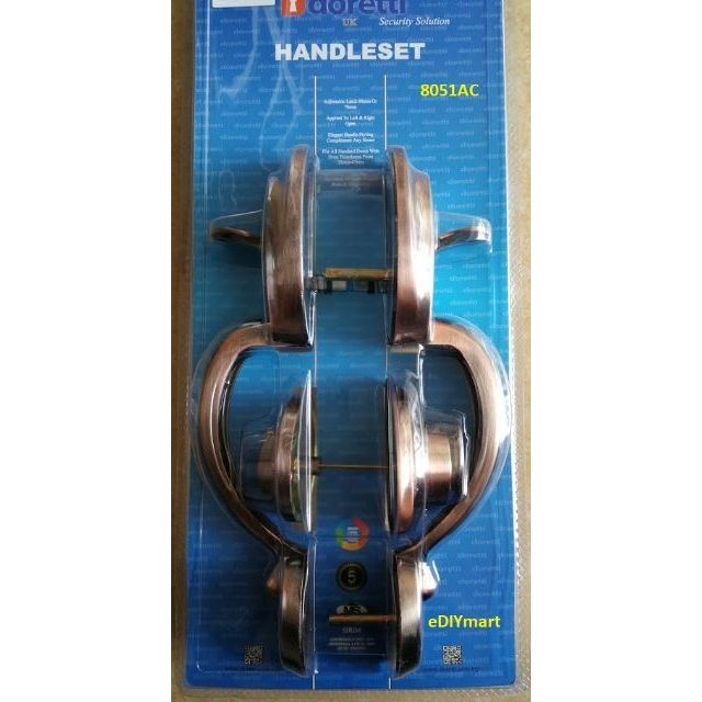 Doretti Gripset Door Handle Lock | Shopee Malaysia