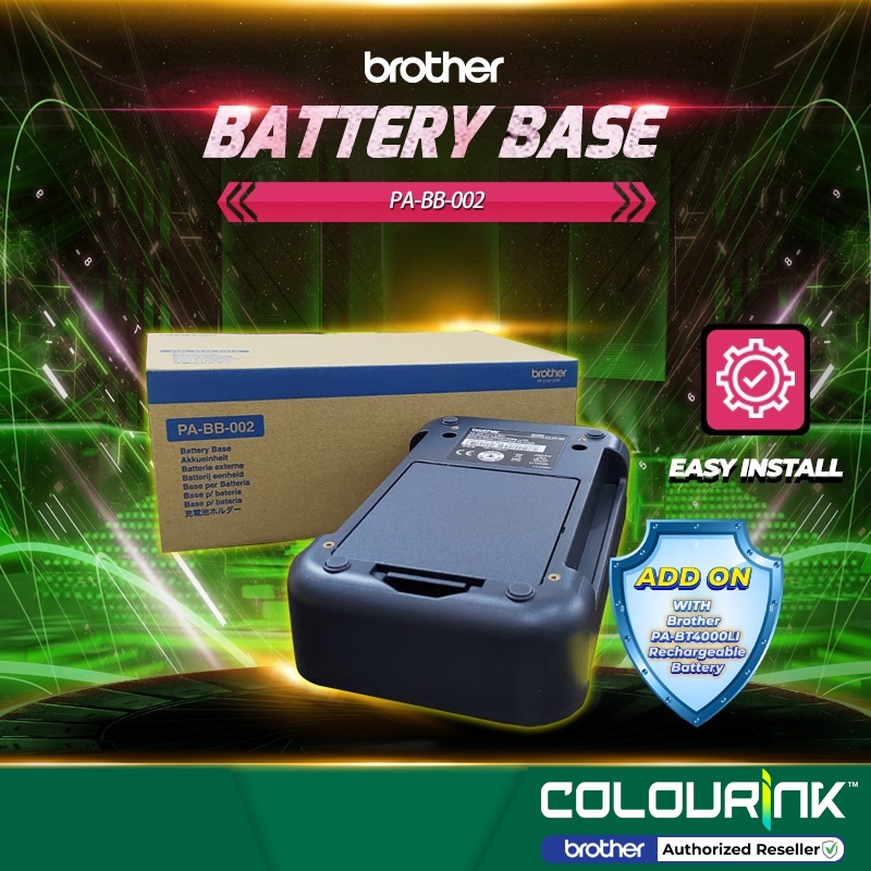 Brother Original Genuine PA-BB-002 Battery Base Unit for PT-P900W PT-P950NW Power Supply ...