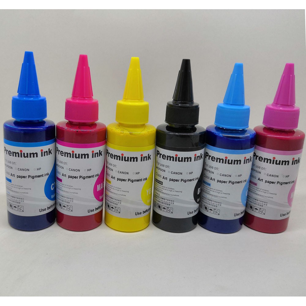 Art Pigment Ink 4C set and 6C for EP refill ink | Shopee Malaysia